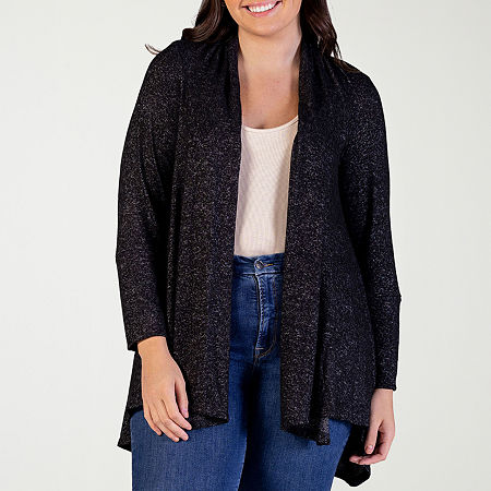 Click here for 24seven Comfort Apparel Plus Size Open Front Long... prices