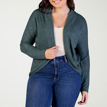 Click here for 24seven Comfort Apparel Plus Size Open Front Long... prices