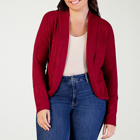 Click here for 24seven Comfort Apparel Plus Size Open Front Long... prices