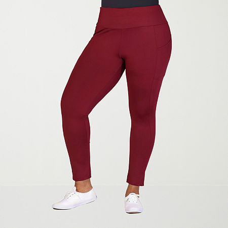 Click here for 24seven Comfort Apparel Plus Size Ankle Leggings w... prices