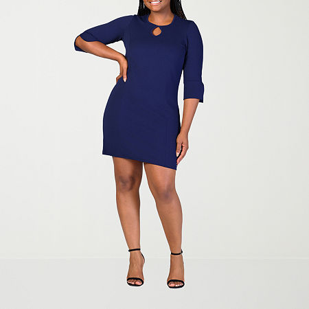 Click here for 24seven Comfort Apparel Plus Size Three Quarter Sl... prices
