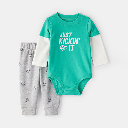 Click here for Carters Baby Boys 2-pc. Pant Set  24 Months  Green prices