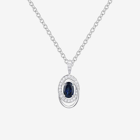Click here for (I-J/I2-I3) Womens 1/10 CT. T.W. Genuine Blue Sapp... prices