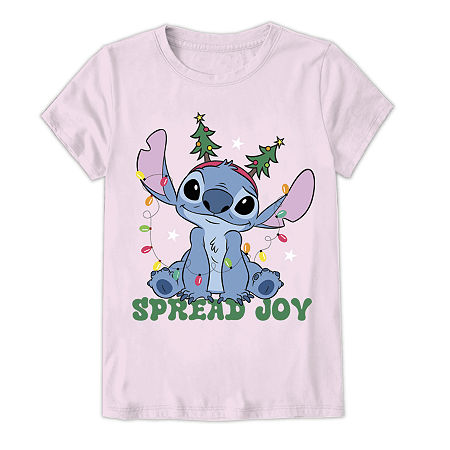Click here for Disney Collection Little & Big Kid Girls Crew Neck... prices