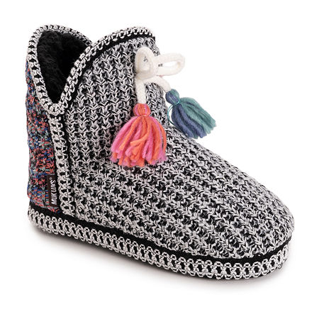 Click here for Muk Luks Amira Slipper Womens Memory Foam Slip-On... prices