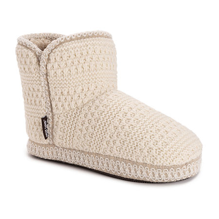 Click here for Muk Luks Leigh Slipper Womens Memory Foam Slip-On... prices