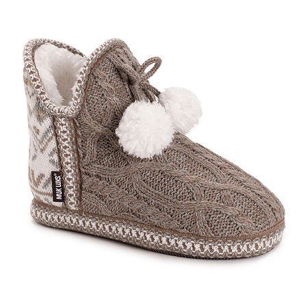 Click here for Muk Luks Amira Slipper Womens Memory Foam Slip-On... prices