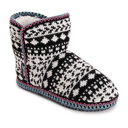 Click here for Muk Luks Leigh Slipper Womens Memory Foam Slip-On... prices
