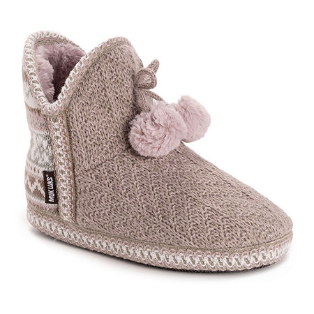 Click here for Muk Luks Amira Slipper Womens Memory Foam Slip-On... prices