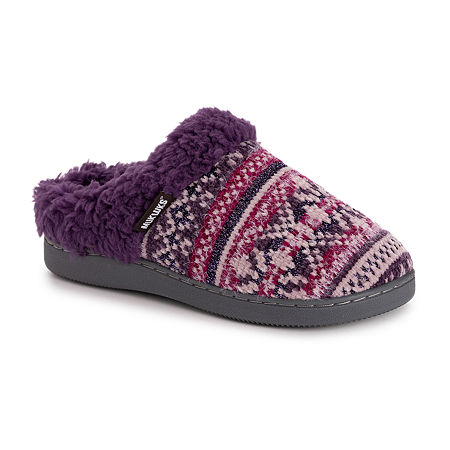 Click here for Muk Luks Suzanne Slipper Womens Memory Foam Slip-O... prices