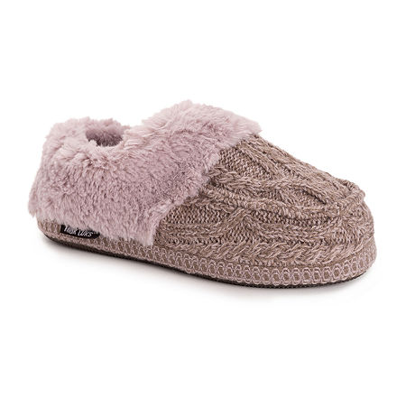 Click here for Muk Luks Moselle Slipper Womens Memory Foam Slip-O... prices