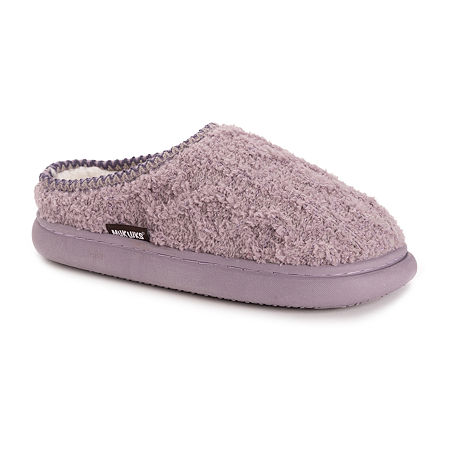 Click here for Muk Luks Womens Janna - Cozy Crew Clog - Purple ca... prices