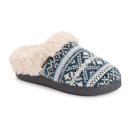 Click here for Muk Luks Suzanne Slipper Womens Memory Foam Slip-O... prices