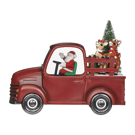 Click here for Roman 10W Lighted Swirl Rudolph Red Truck Christma... prices
