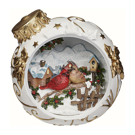 Click here for Roman 8h Lighted Ornament Cardinal Carved Figure C... prices