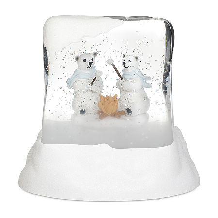 Click here for Roman 5h Lighted Swirl Polar Bears Christmas Table... prices