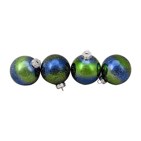 Click here for Northlight Stripe Speckled Ball 4-pc. Christmas Or... prices