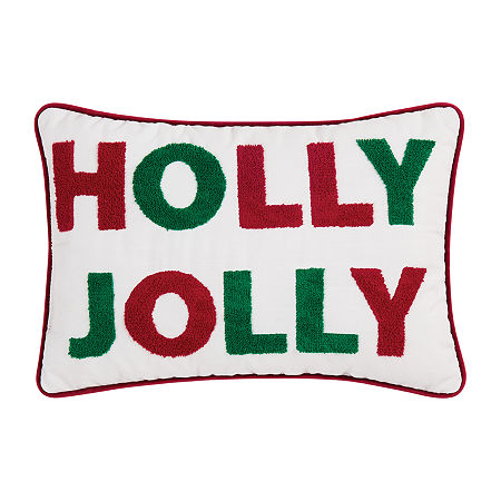 Click here for Truly Soft Holly Jolly Decorative Pillow  12 x 20... prices