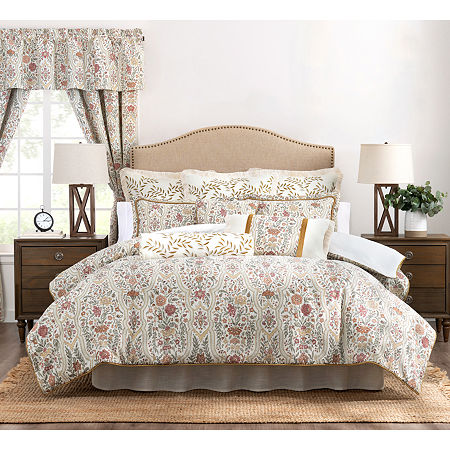 Click here for Rose Tree Baroda Floral 4-Pc. Comforter Set  King... prices