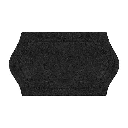 Click here for Home Weavers Waterford Bath Rug  17 x 24 - Black prices