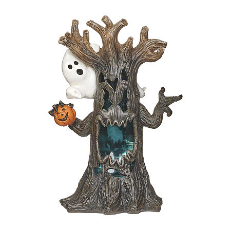 Click here for Roman 14H Lighted Swirl Spooky Tree Halloween Tabl... prices