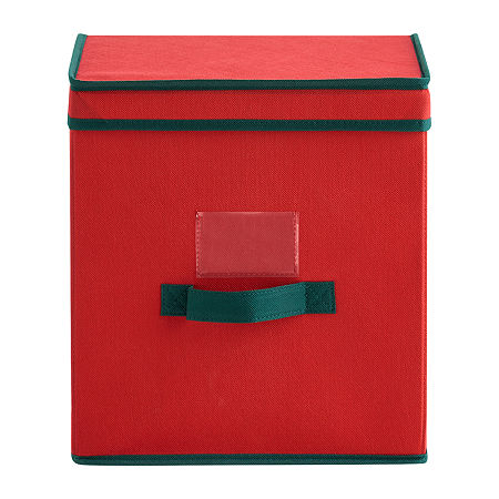 Click here for Baum Christmas 64 Ornament Storage  One Size  Red prices