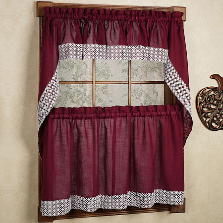 Click here for Sweet Home Collection Salem 2-pc. Rod Pocket Windo... prices