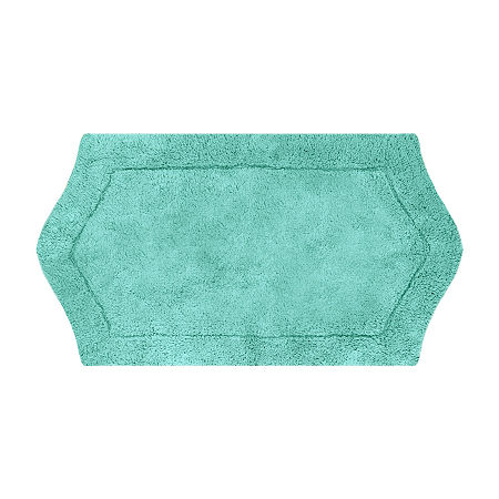 Click here for Home Weavers Waterford Bath Rug  21 x 34 - Turquoi... prices