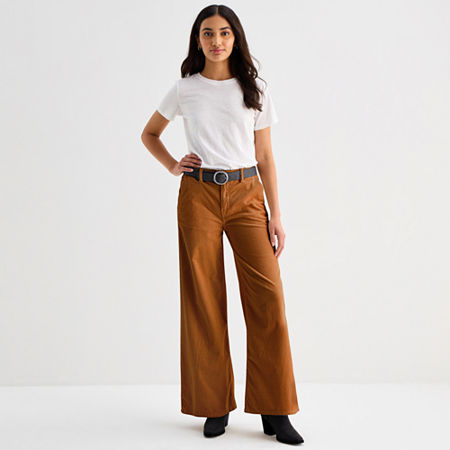 Click here for a.n.a Womens Wide Leg High Rise Trouser  14  Brown prices