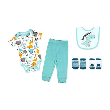 Click here for 3 Stories Trading Company Boys 5-pc. Baby Clothing... prices