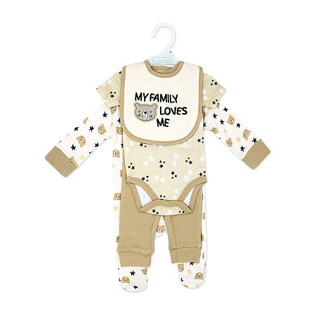 Click here for 3 Stories Trading Company Unisex 4-pc. Baby Clothi... prices