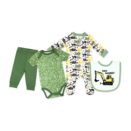 Click here for 3 Stories Trading Company Boys 4-pc. Baby Clothing... prices