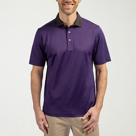 Click here for Cutter & Buck Mens Virtue Eco Pique Micro Stripe R... prices