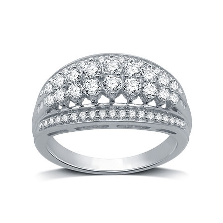 Click here for Womens 1 CT. T.W. Natural White Diamond 10K White... prices