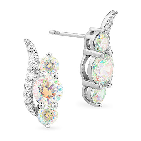 Click here for DiamonArt Preciosa Aurora Borealis 4 CT. T.W. Whit... prices