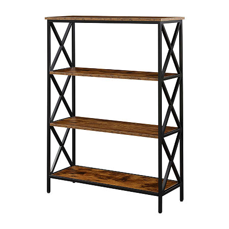 Click here for Tucson 4-Tier Bookcase  One Size  Brown prices