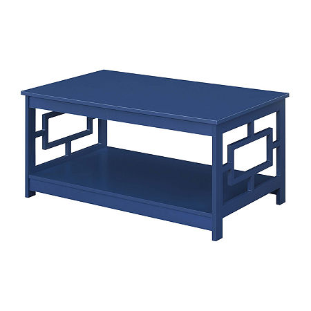 Click here for Town Square Coffee Table  One Size  Blue prices