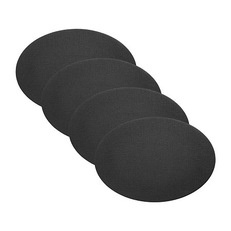 Villeroy & Boch Manufacture Rock Faux Leather Placemat  Set of 4 - Black