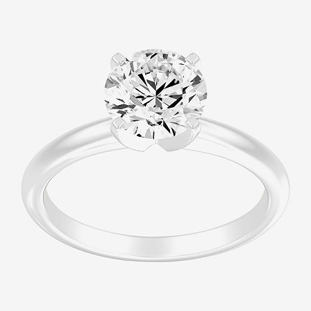 Click here for 2 CT. Round Lab-Grown (G / SI2) Diamond Solitaire... prices