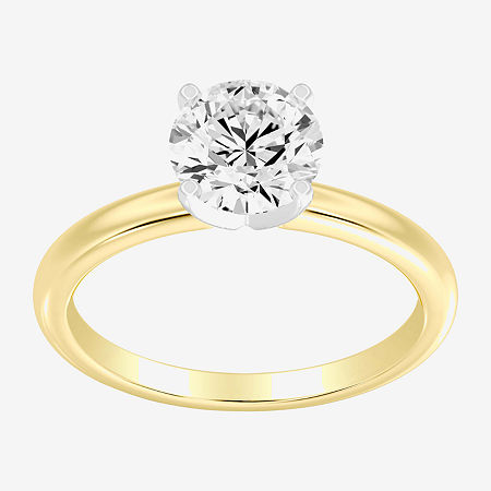 Click here for 1 1/2 CT..Round Lab-Grown (G / Si2) Diamond Solita... prices
