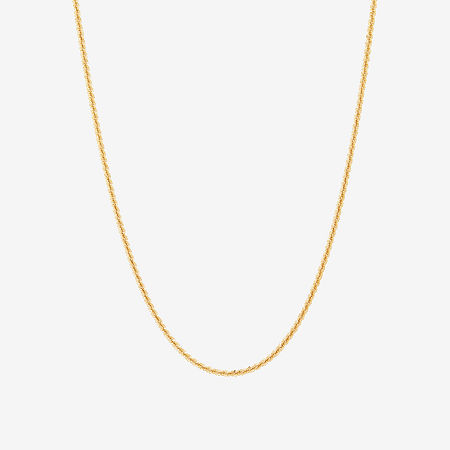 Click here for Womens 14K Gold 22 Inch Link Necklace  One Size prices