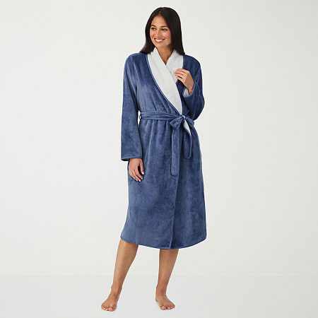 Click here for Cuddl Duds Womens Long Sleeve Mid Length Robe  Med... prices