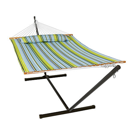 Click here for Sunnydaze Patio Collection Hammock  One Size  Blue prices