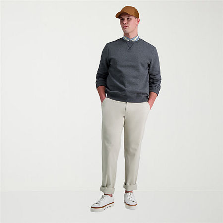 Click here for Haggar Mens Life Khaki Straight Fit Comfort Pant -... prices