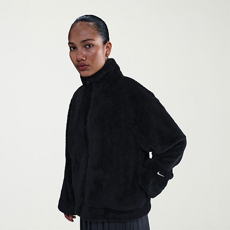 Click here for Nike Womens Essential Sherpa High-Pile Fleece Jack... prices
