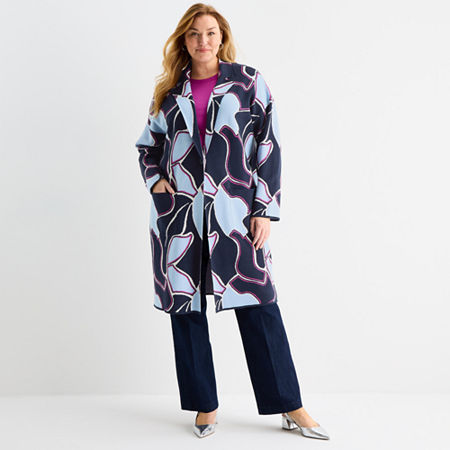 Click here for Liz Claiborne Womens Notch Neck Long Sleeve Geomet... prices