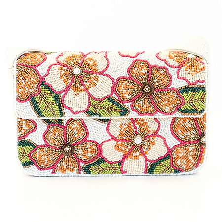 Click here for SOL and MER Beaded Baguette Shoulder Bag  One Size... prices