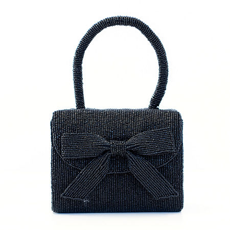 Click here for SOL and MER Bow Evening Bag  One Size  Black prices