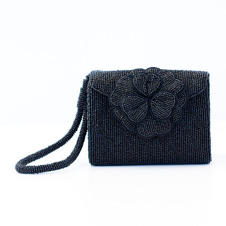 Click here for SOL and MER Beaded Womens Wallet  One Size  Black prices