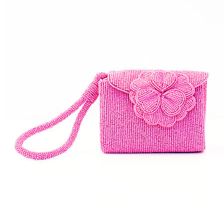 Click here for SOL and MER Beaded Womens Wallet  One Size  Pink prices